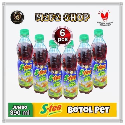 Jual S-tee | Stee Jumbo Minuman Teh Botol Pet - 390 ml (Harga 6 Pcs ...