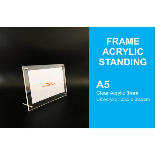 Jual Frame/bingkai Foto Akrilik A5/Tebal 3mm - Kab. Tangerang - MKA ...