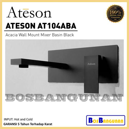 Jual ATESON AT104ABA Keran Mixer Shower Basin Kotak Tanam Hitam - Kota ...