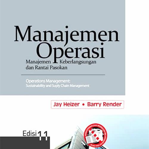 Jual Buku Manajemen Operasi Edisi 11 Jay Heizer Barry Render SALEMBA EMPAT - Kota Bandung ...