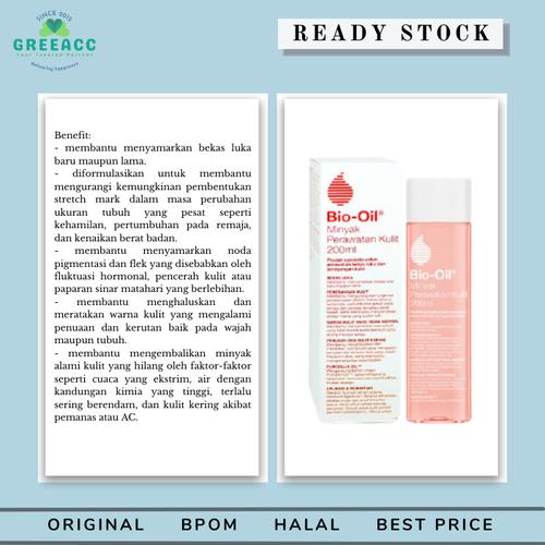 Jual Bio Oil 200mL JUMBO Biooil 200 ML Bio-Oil Obat Selulit Stretch ...