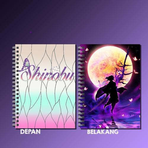 Jual Pocket book/notebook/buku catatan anime kimetsu shinobu - A6 ...
