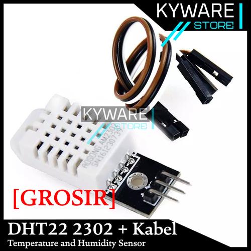 Jual DHT22 DHT 22 2302 Temperature Humidity Sensor Suhu Kelembaban ...