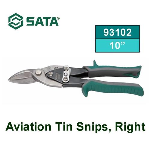 Jual Gunting besi 10" kanan - Aviation TIn Snips 93102 SATA TOOLS ...