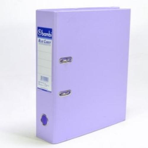 Jual ODNER BAMBI A4 1011 - 20 PASTEL PURPLE / ORDNER A4 1011 - Jakarta ...