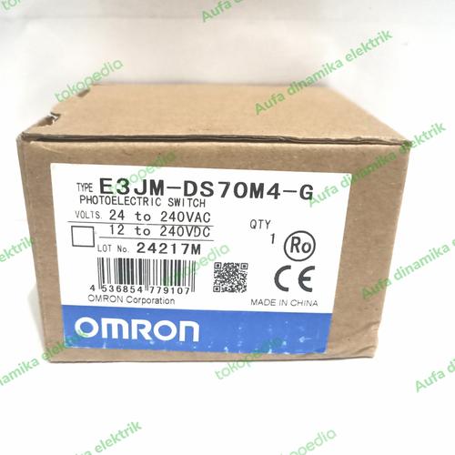 Jual E3JM-DS70M4-G OMRON PHOTOELECTRIC SENSOR - Kab. Bogor - Aufa ...