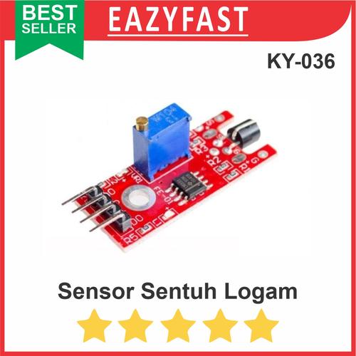 Jual KY036 KY-036 Sensor Logam Besi Metal Touch Detector Module Arduino ...