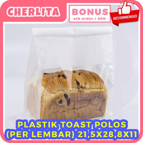 Jual Plastik Toast Polos Estetik Bread Packaging Hampers Tempat Roti ...