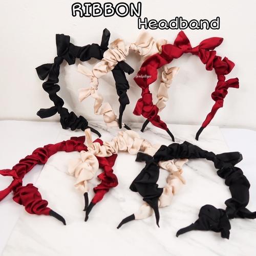 Jual BANDO PITA RIBBON HEADBAND KOREA PREMIUM TERMURAH BEST SELLER ...