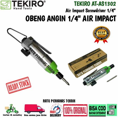 Promo OBENG ANGIN 1/4 INCH TEKIRO AIR IMPACT SCREWDRIVER IMPEK ORIGINAL ...