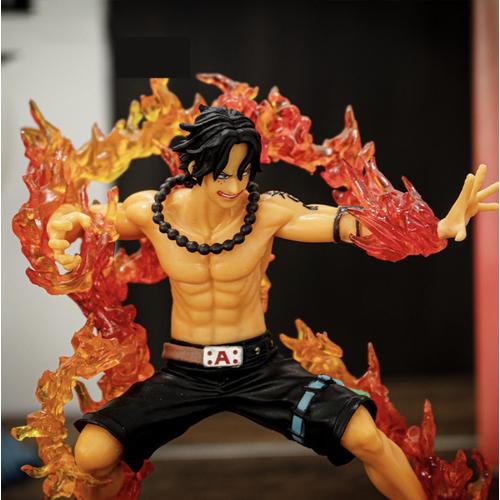 Jual One Piece Action Figure PVC Model Portgas D Ace Fire Battle Pose ...