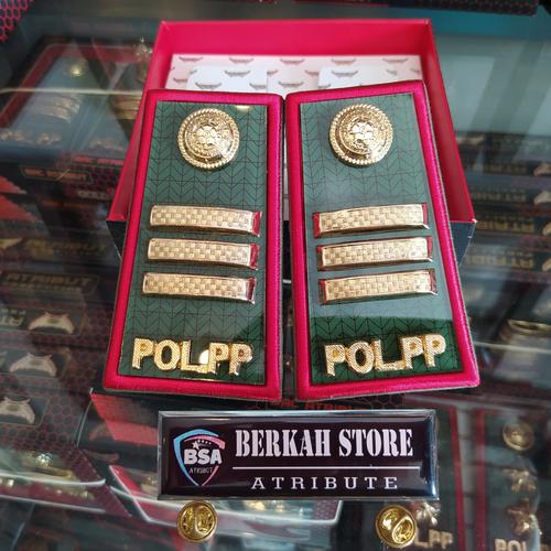 Jual PANGKAT PDH POLPP GOLONGAN 3C LIST MERAH - EXCLUSIVE - Kab ...