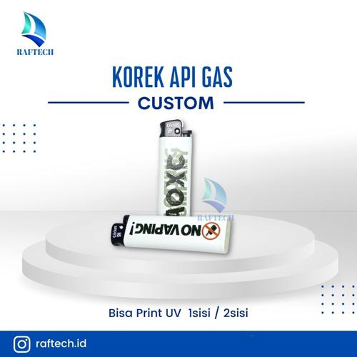 Jual Korek Api Gas Custom CRICKET Cetak/Print UV Souvenir Full Color ...