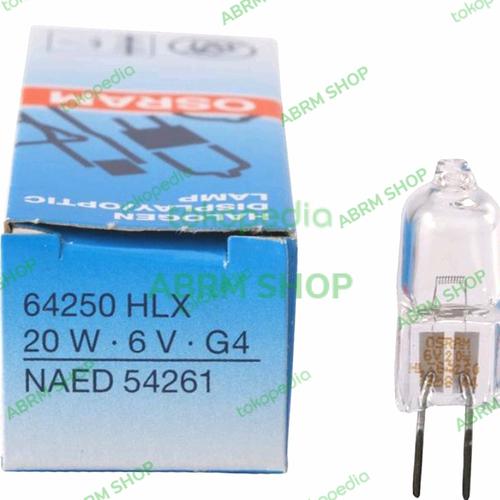 Jual OSRAM 6V 20W LAMPU HALOGEN 20W 20 W 6V 6 V OSRAM 64250 MADE IN ...