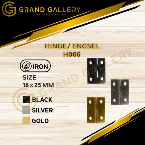Jual ENGSEL BAUT - ENGSEL PINTU - ENGSEL LEMARI - IRON - H006 25 X 18 ...