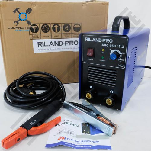 Jual Mesin Las Riland ARC 160/3.2 1 Phase / Trafo Las Inverter Riland ...
