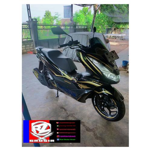 Jual Striping sticker lis cutting HONDA PCX 160 ALL NEW 2021 A01 ...