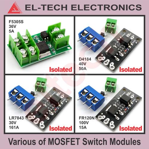 Jual Isolated MOSFET Switch Control Driver Module Replacement RELAY ...