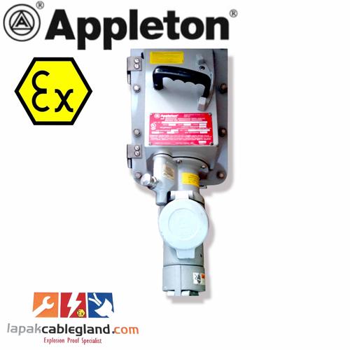 Jual RECEPTACLE Exproof APPLETON 3Pole 600V 100A komplit plug socket ...