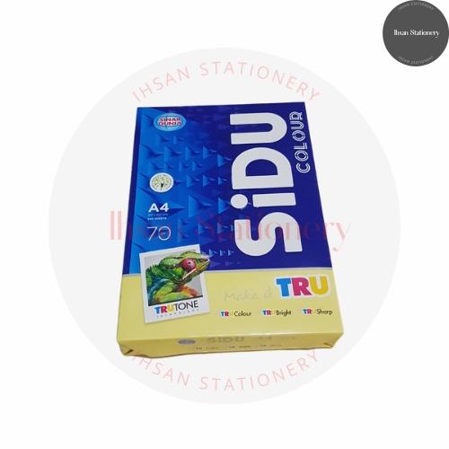 Jual Kertas Hvs Warna A4 Sidu - Kuning - Kota Bekasi - ihsanstationery ...