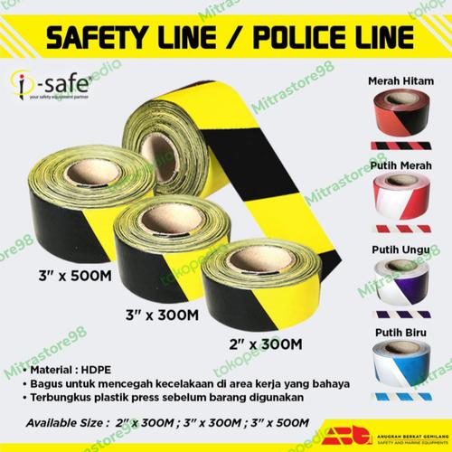 Jual safety line police kuning hitam 3 x300m - Jakarta Utara ...