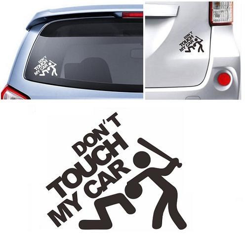 Jual Stiker Kaca Body Mobil Unik Lucu Cutting Sticker Dont Touch My Car ...
