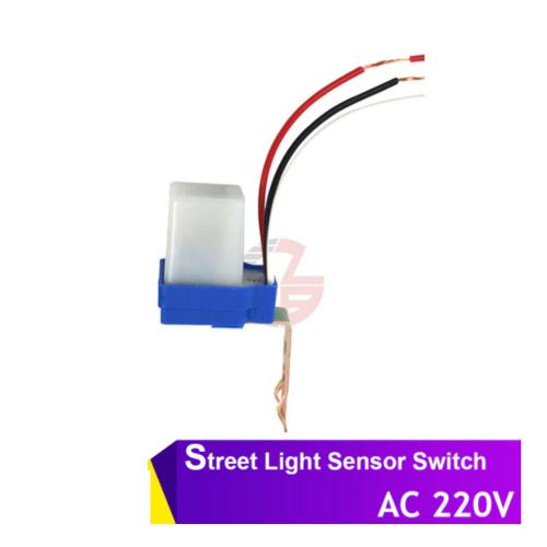 Jual Automatic Auto On Off Photocell Street Light Switch AC/DC 12V 10A ...