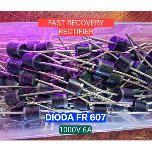 Jual Dioda Diode FR607 FR 607 Dioda 6A Ultrafast Recovery - Kota ...
