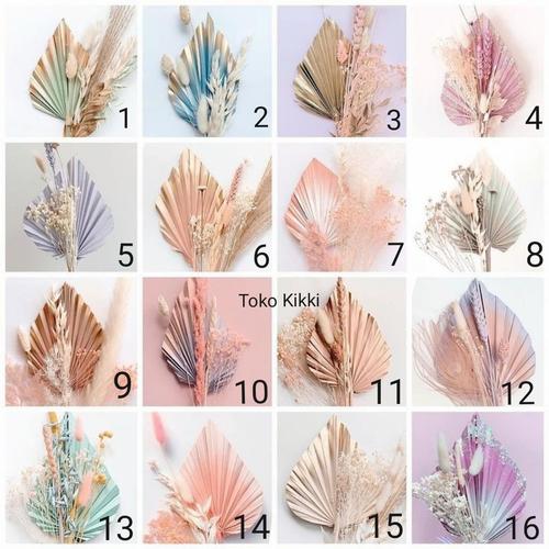 Jual 1 Set Palm Pamela / Palem / Bunga Kering / rustik / Palem rustik ...