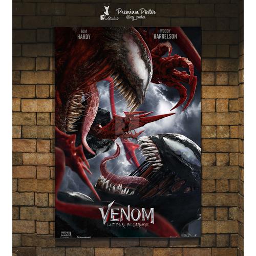Jual Poster Film - Venom: Let There Be Carnage - Marvel - Sony - A2 ...