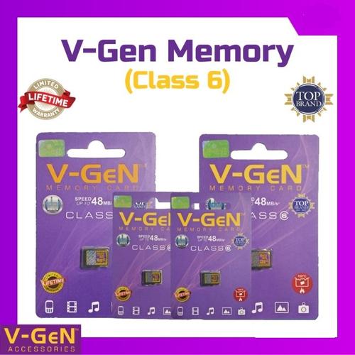 Jual MICRO SD VGEN CLASS 6 4GB 8GB 16GB 32 GB MEMORY VGEN ORIGINAL - 4 ...