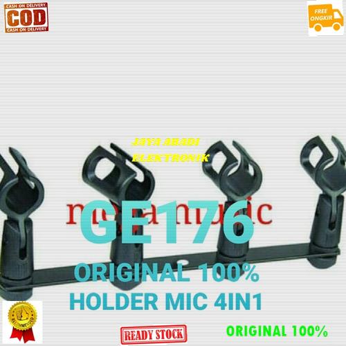 Jual ORIGINAL HOLDER 4 CABANG 4 IN 1 4IN1 STAND MIC MIK STANDING TIANG ...