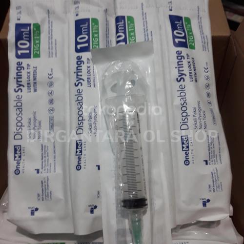 Jual spuit 10ml onemed syringe / spuit 10cc onemed syringe / spuit 10 ...