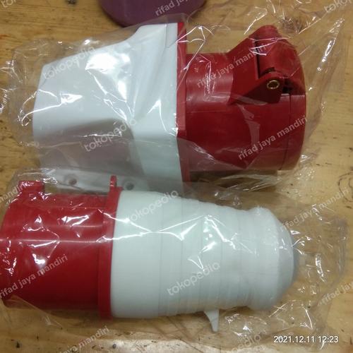 Jual float socket power plug 3 phase 32 Ampere 4 pin - Jakarta Barat ...