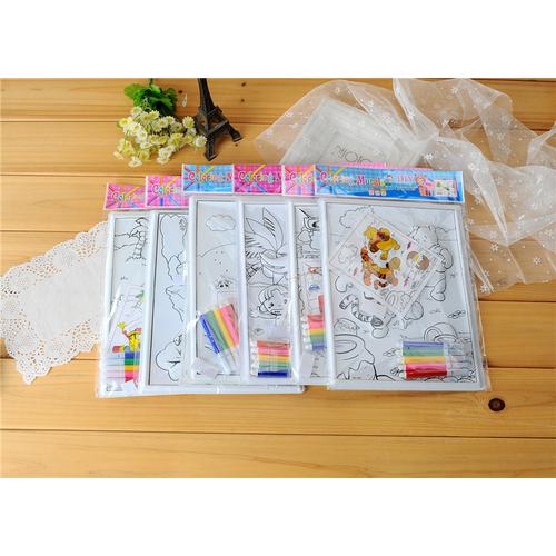 Jual Coloring Pictures kartun anak Free Spidol 5 Warna - 16 - Jakarta ...