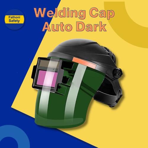 Jual Cap Las Otomatis - Helm Las Otomatis bahan bening (Arc Shield ...