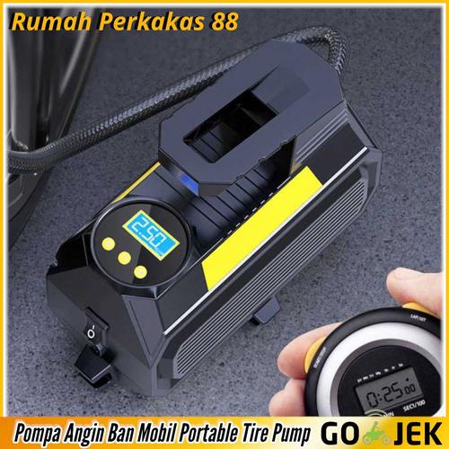 Promo Inflator Pompa Angin Ban Mobil Truk Portable Pump Kompressor 150 ...