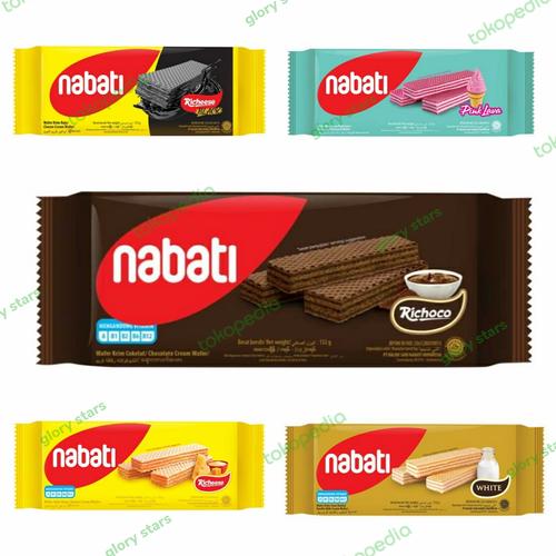 Jual RICHOCO NABATI WAFER KRIM 132 gram - Merah Muda - Kota Tangerang ...