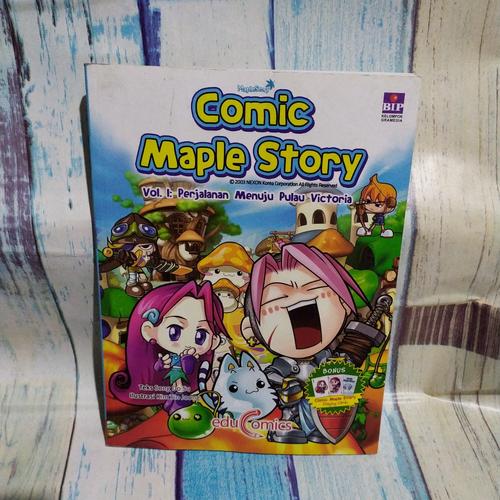 Jual BUKU COMIC MAPLE STORY VOL:1 PERJALANAN MENUJU PULAU VICTORIA ...