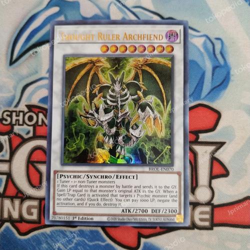 Jual yugioh thought ruler archfiend BROL original - Jakarta Barat ...