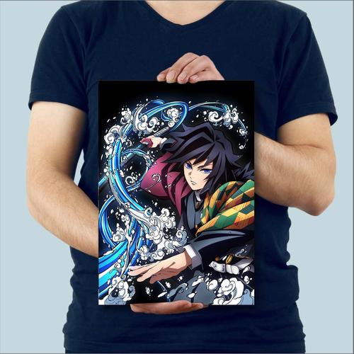 Jual Poster A4 Anime Kimetsu no Yaiba / Demon Slayer Kode B - Giyuu B ...
