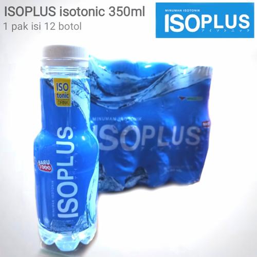 Jual ISOPLUS isotonic drink botol 350ml 1 pak isi 12 botol minuman ...