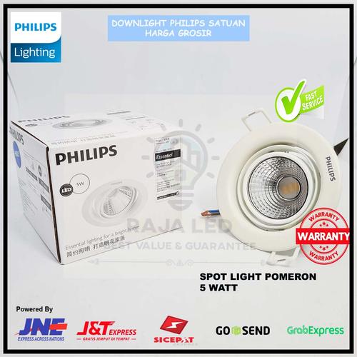 Jual PHILIPS Recessed Spot LED Pomeron 5W 5Watt 5 Watt 5 W 59775 ...