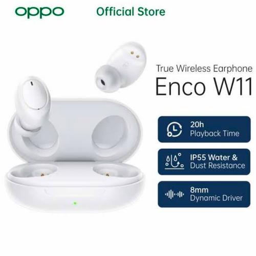 Jual oppo enco w11 buds headset bluetooth tws original new resmi oppo ...