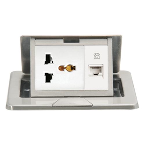 Jual Floor outlet BOSS BFO426/101S - Universal Stop Kontak & Tel POP-UP ...