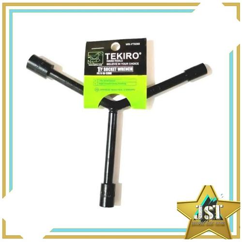 Jual TEKIRO Kunci Sock Y Panjang 8 x 10 x 12 mm / Long Y Type Wrench ...