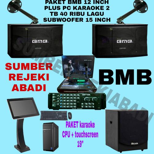 Jual DISTRIBUTOR PAKET SOUND KARAOKE BMB 12 INCH PC SUBWOOFER 15 INCH ...