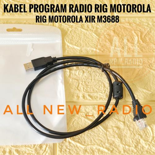 Jual KABEL PROGRAM RADIO RIG MOTOROLA XIR M3688 - KABEL DATA RIG XIR ...