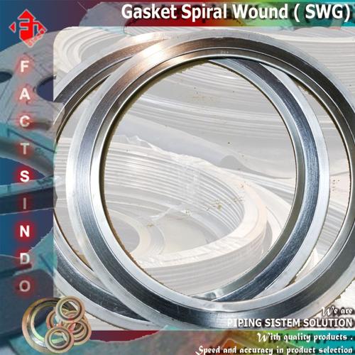 Jual GASKET SWG 8 INCH 150 IOR SS316 I Spiral Wound Gasket - Jakarta ...