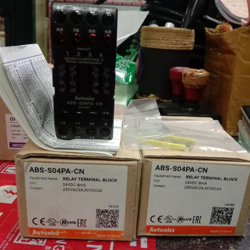 Jual relay terminal block autonics ABS S04PA CN - Kota Bandung - multi ...